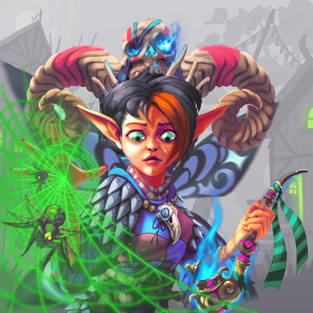 Pixie Witch #2478 - A unique NFT that lives on the TIEXO Marketplace