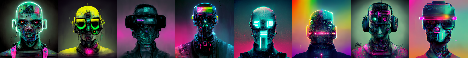 AI Cyber Punks - A unique NFT collection living on the TIEXO Marketplace