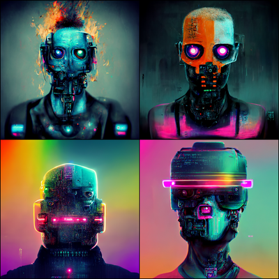 AI Cyber Punks - A unique NFT collection living on the TIEXO Marketplace