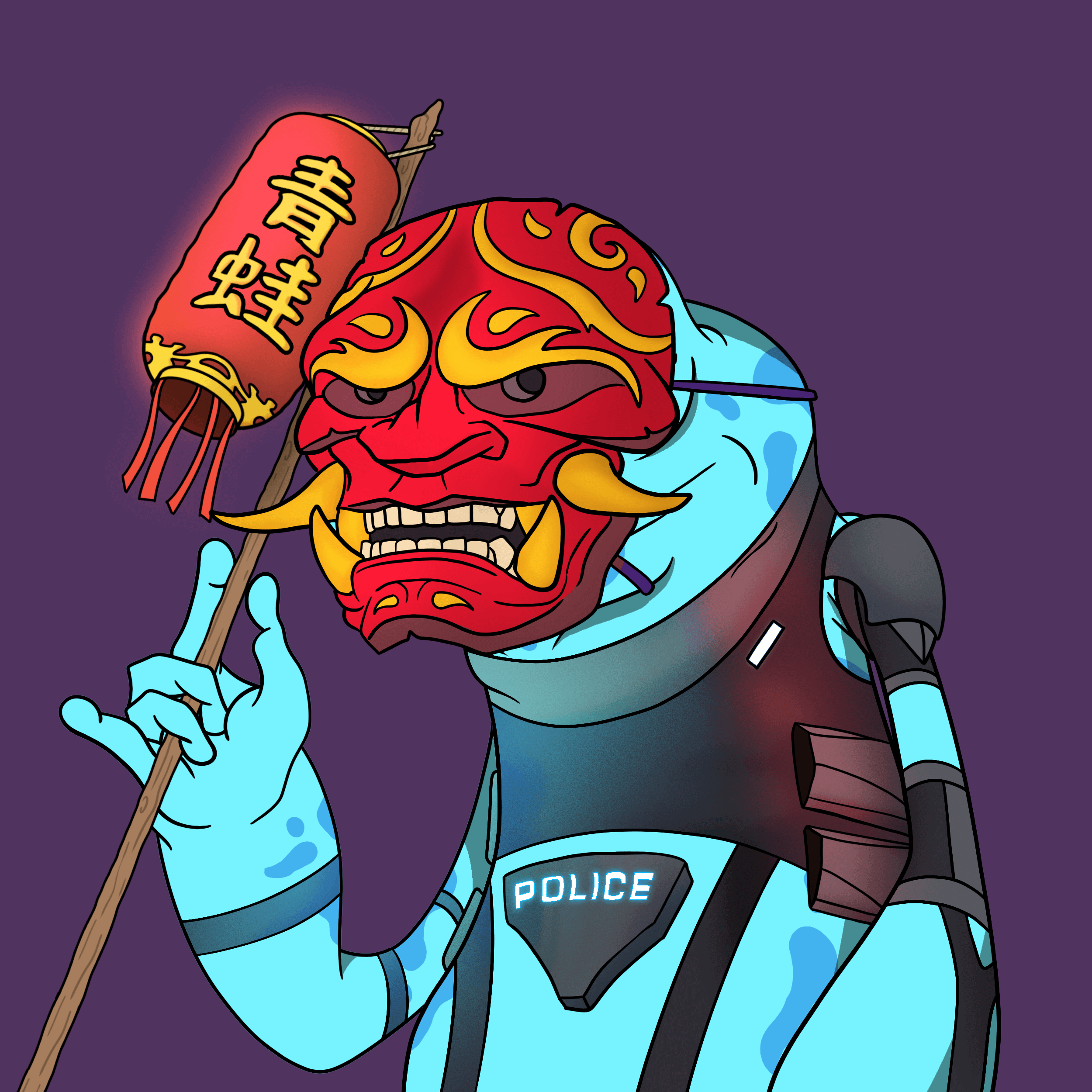 Cyber Frogs - A unique NFT collection living on the TIEXO Marketplace