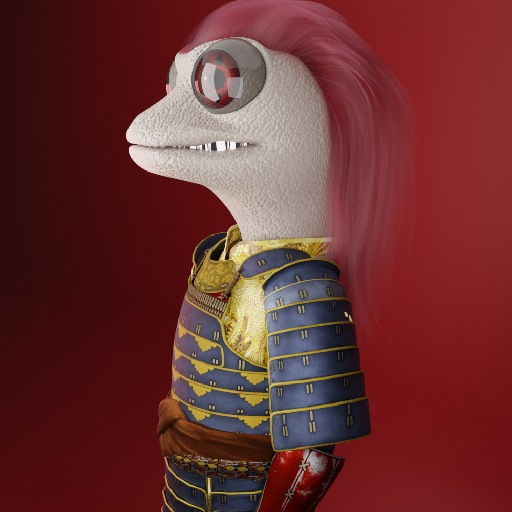 Gecko Party - A unique NFT collection living on the TIEXO Marketplace