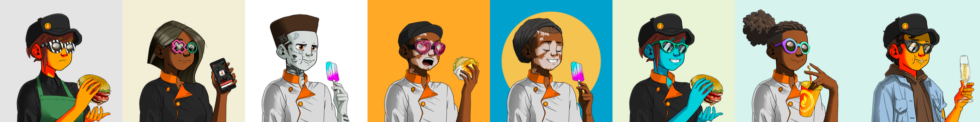 Plato Foodies - A unique NFT collection living on the TIEXO Marketplace